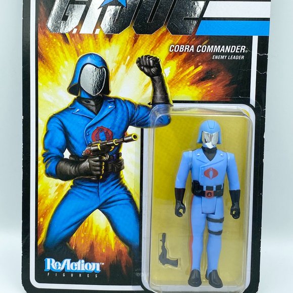 Super7 | Toys | Gi Joe Cobra Commander 3 34inch Reaction Figure | Poshmark